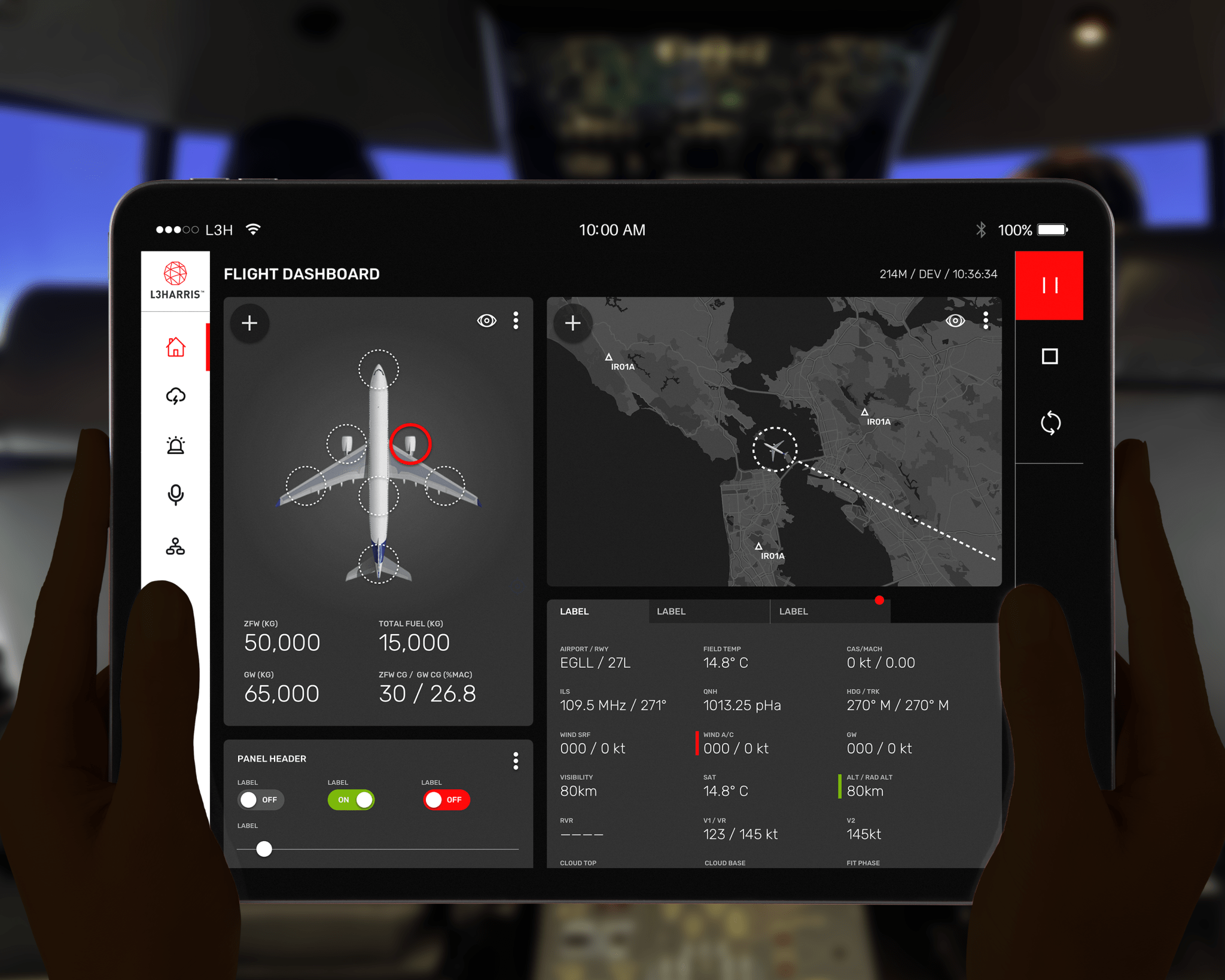 Improving The L3Harris Flight Simulator Experience - LION+MASON